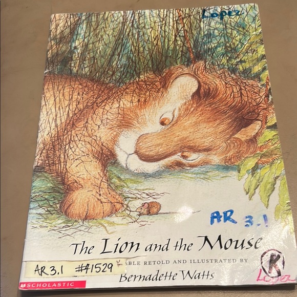 Scholastic | Toys | The Lion And The Mouse Book By Bernadette Watts ...
